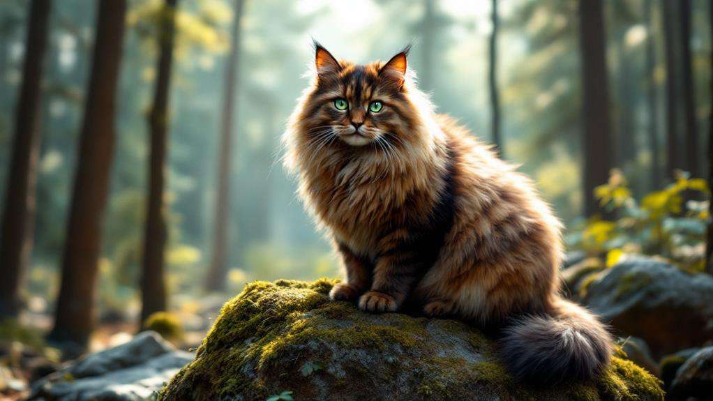 Norwegian Forest Cat: The Unfazed and Tranquil Feline Adventurer - Did ...
